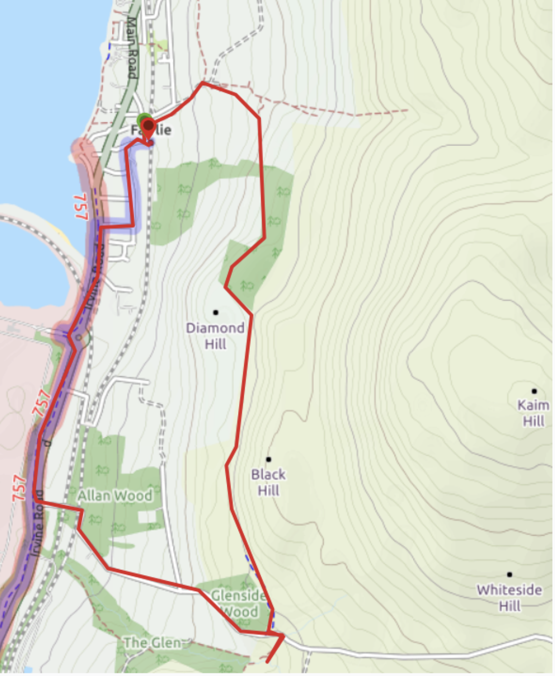 Walk – Fairlie Moor Loop - Largs Probus Club