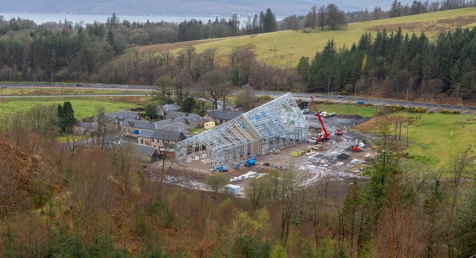 Ardgowan Distillery Construction at Inverkip - Largs Probus Club